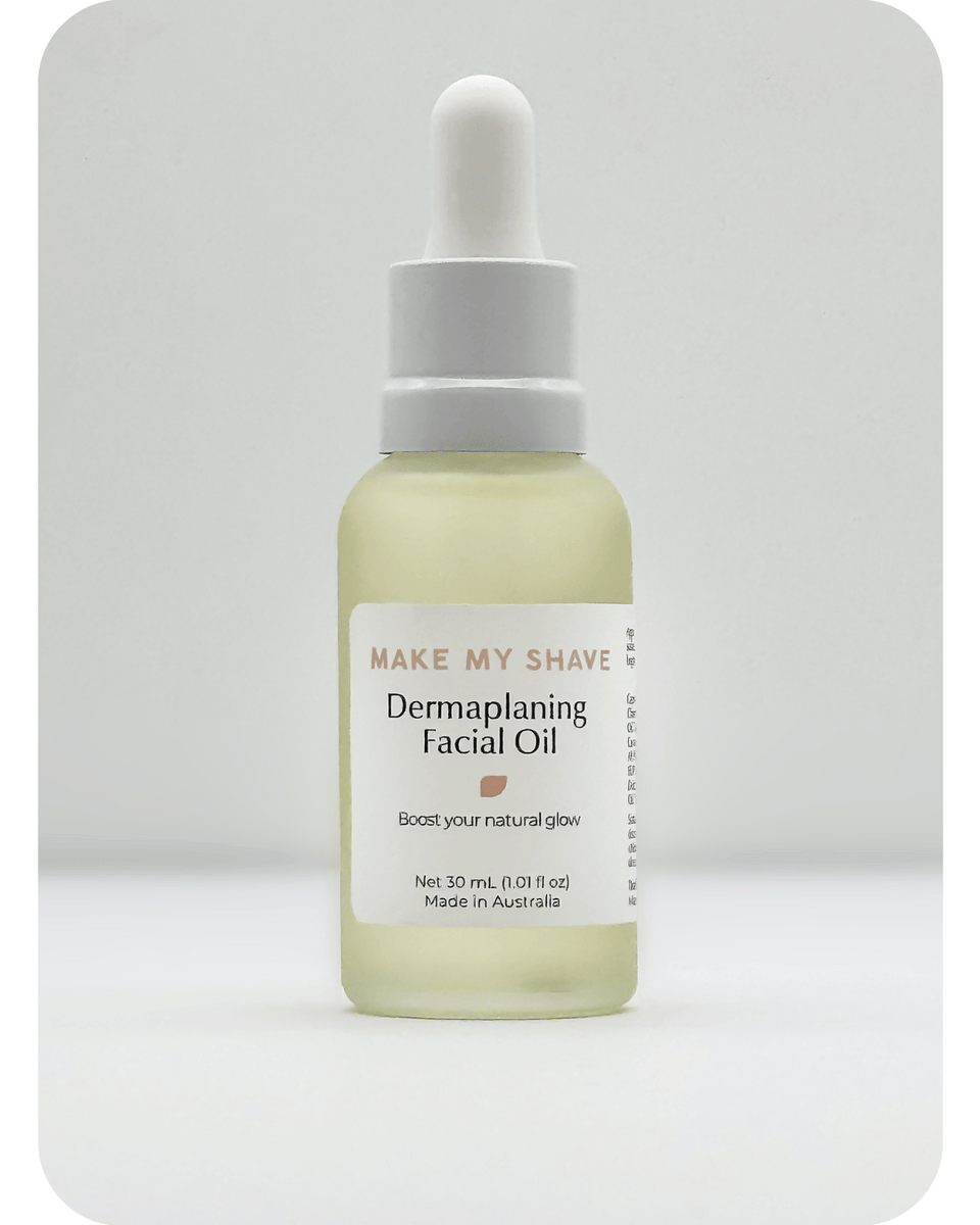 Dermaplaning Facial Oil by Make My Shave | Australian-Made Skincare